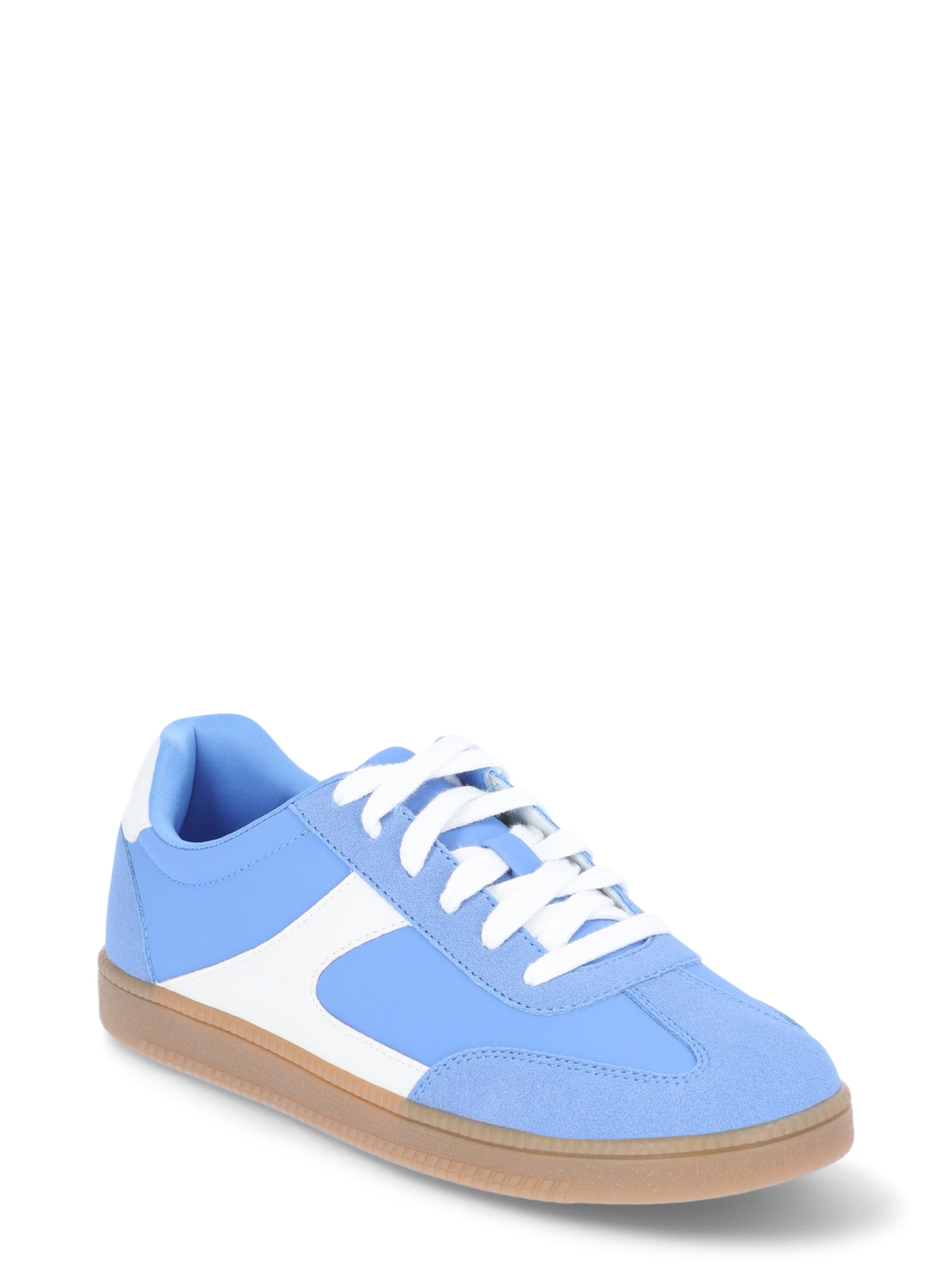 No Boundaries Women's Lace Up Sport Sneakers, Wide Width Available ...