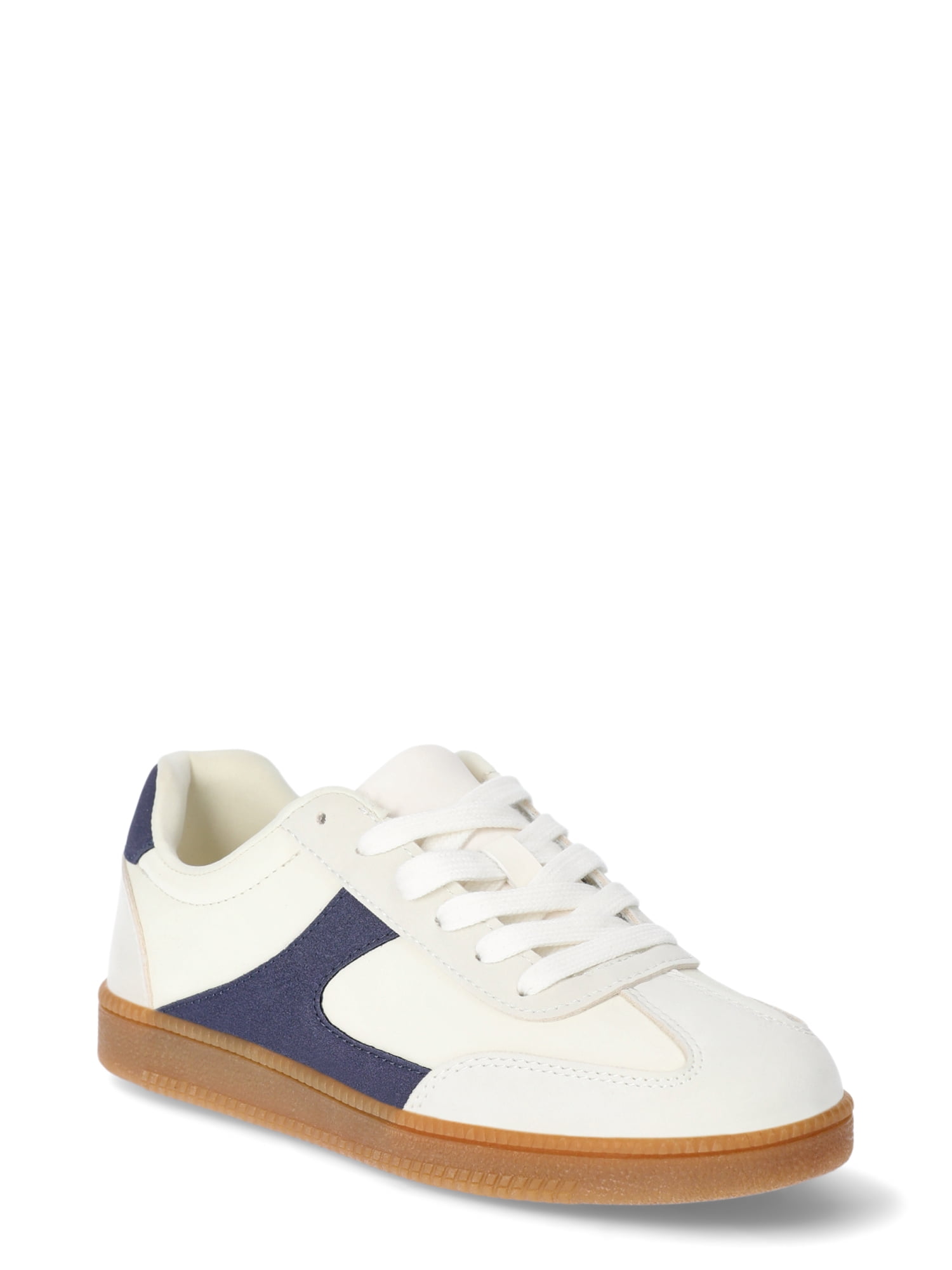 No Boundaries Women's Lace Up Sport Sneakers, Wide Width Available ...