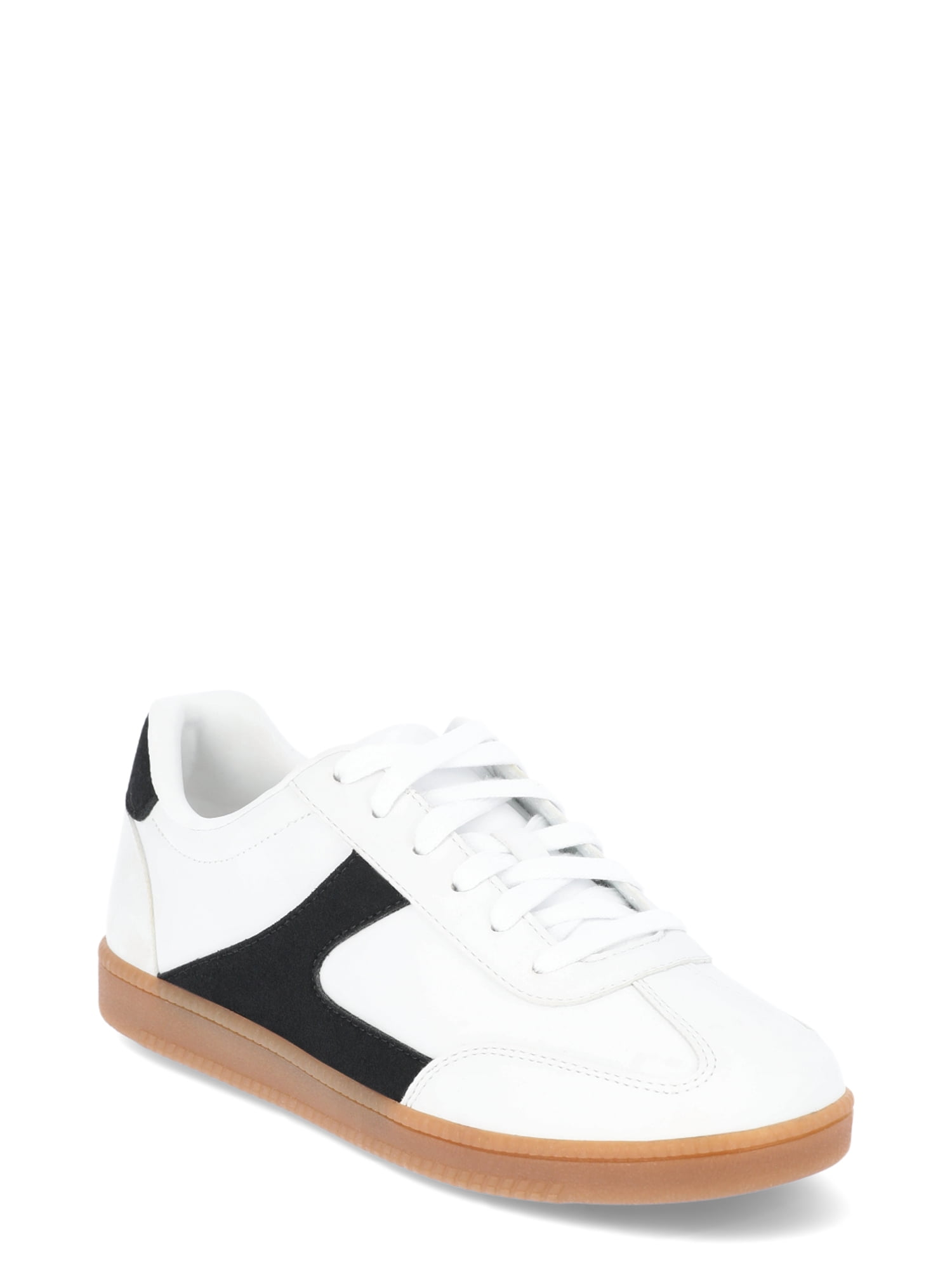 No Boundaries Womens Lace Up Sport Sneakers Wide Width Comfortable ...