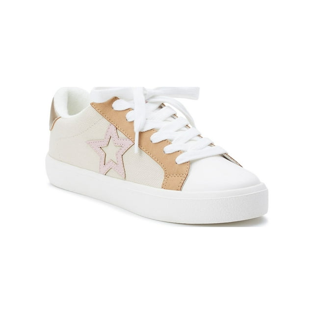 No Boundaries Women's Low Star Sneakers - Walmart.com