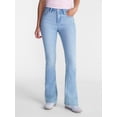 No Boundaries Women's Mid Rise Bootcut Jean, 32" Inseam, Sizes 00-20 ...