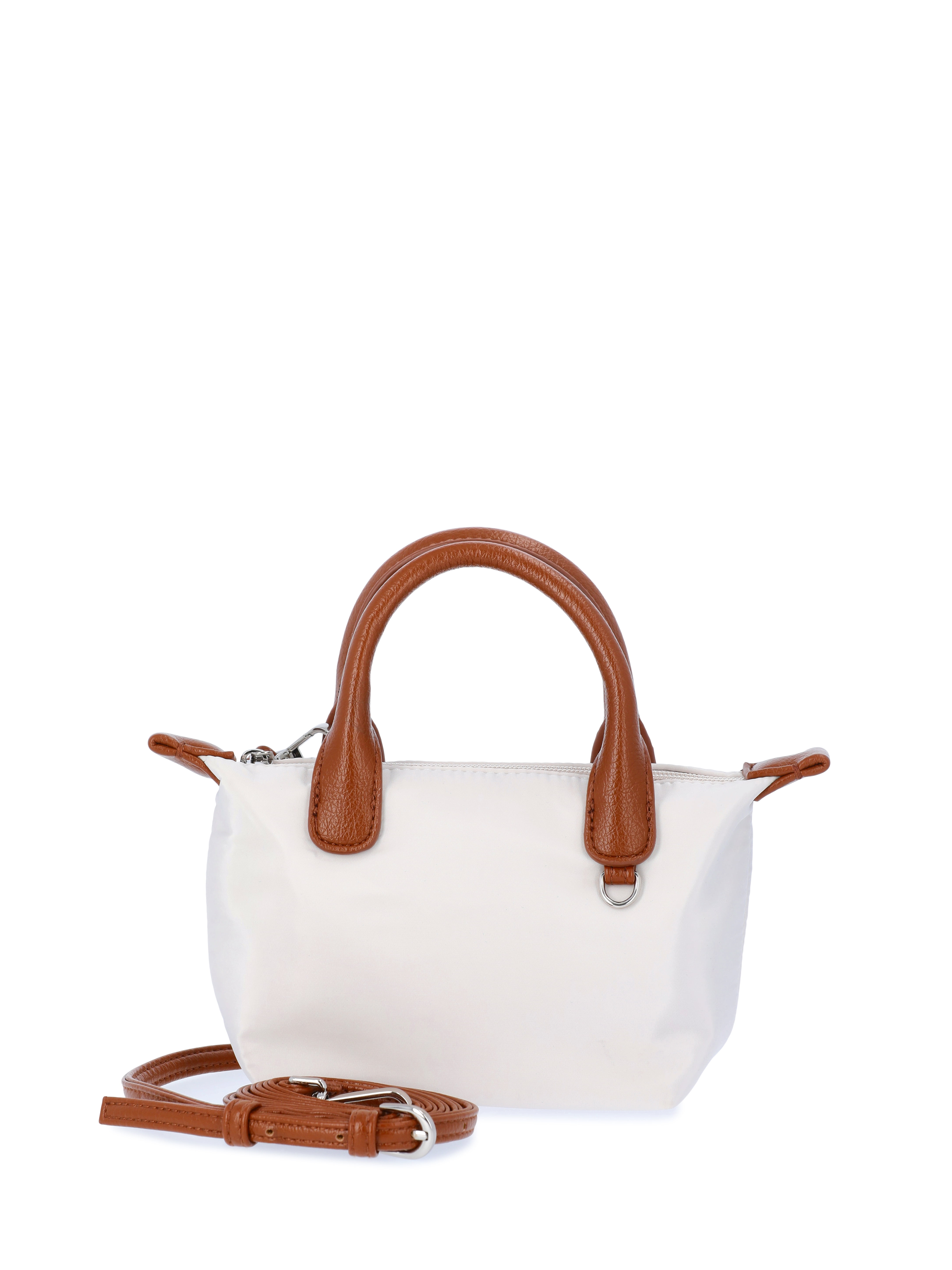 No Boundaries Women's Mini Tote Crossbody Bag, Cream - Walmart.com