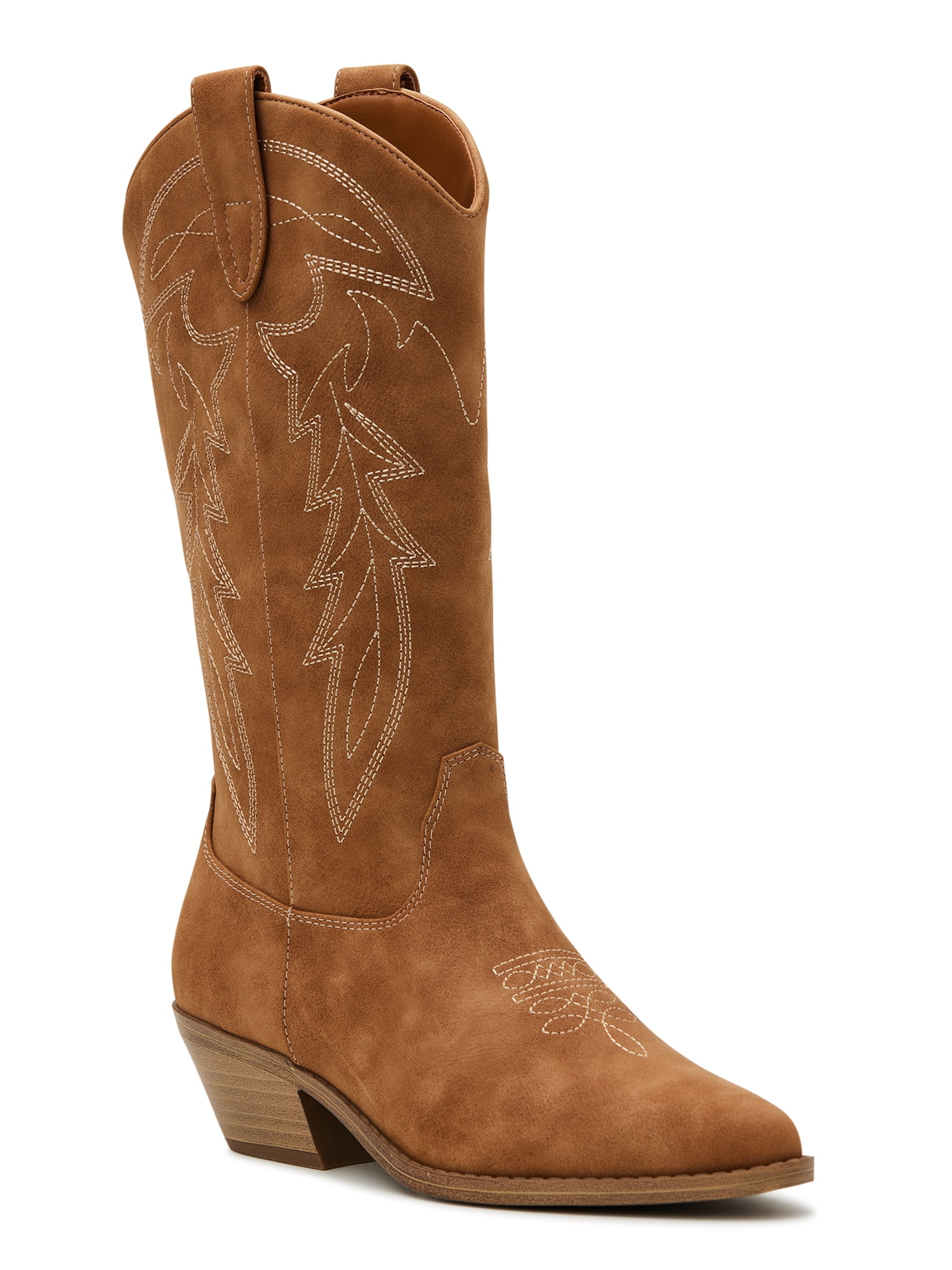 No Boundaries Women's Tall Western Boot - Walmart.com