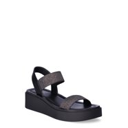 No Boundaries Women’s Block Heel Sandals - Walmart.com