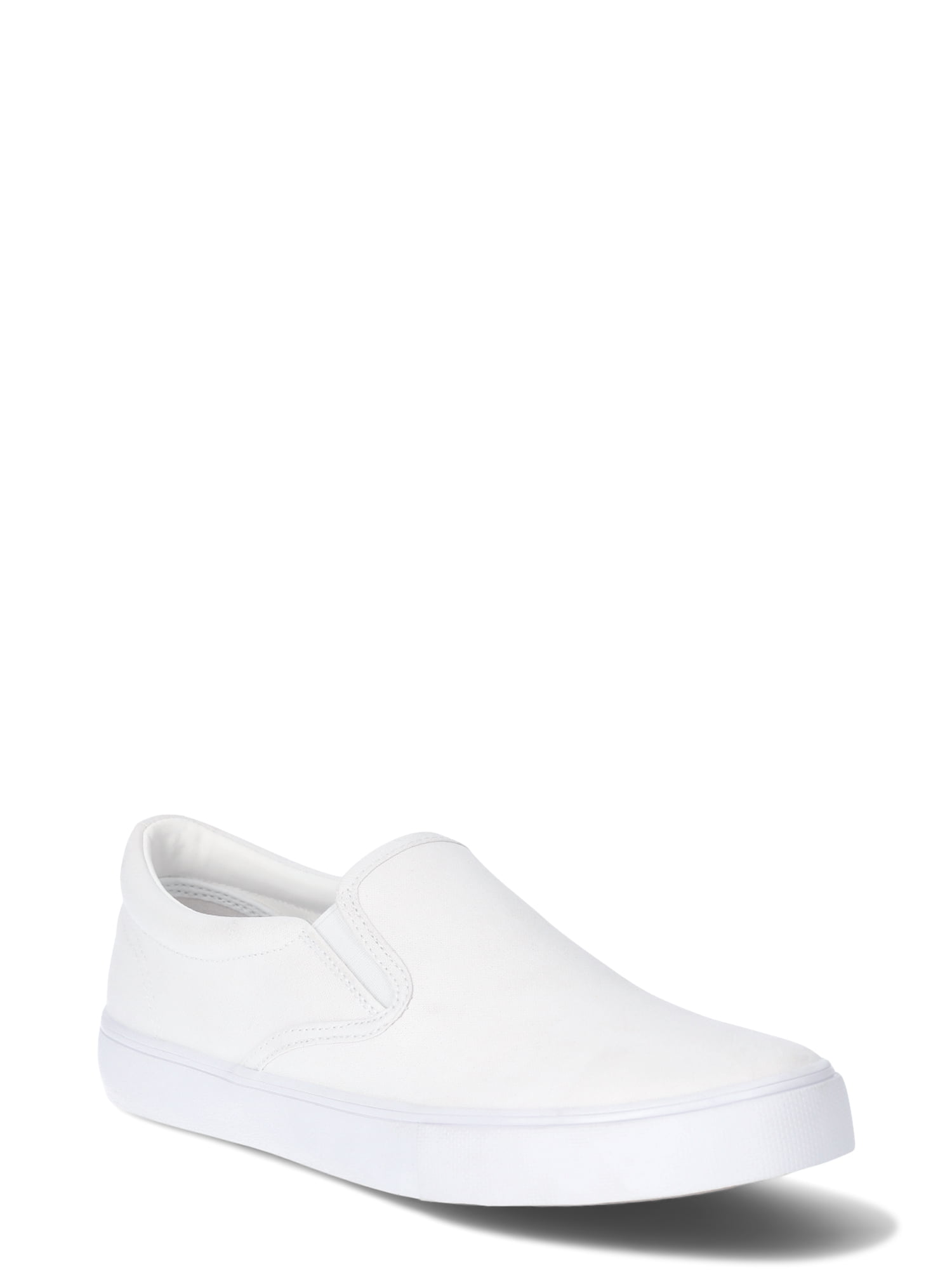 No Boundaries Women's Twin Gore Canvas Slip On Sneakers No Boundaries Women's Twin Gore Canvas Slip On Sneakers