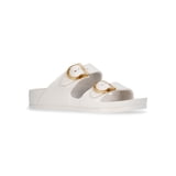 Time and Tru Women's Double Buckle EVA Slide Sandals - Walmart.com
