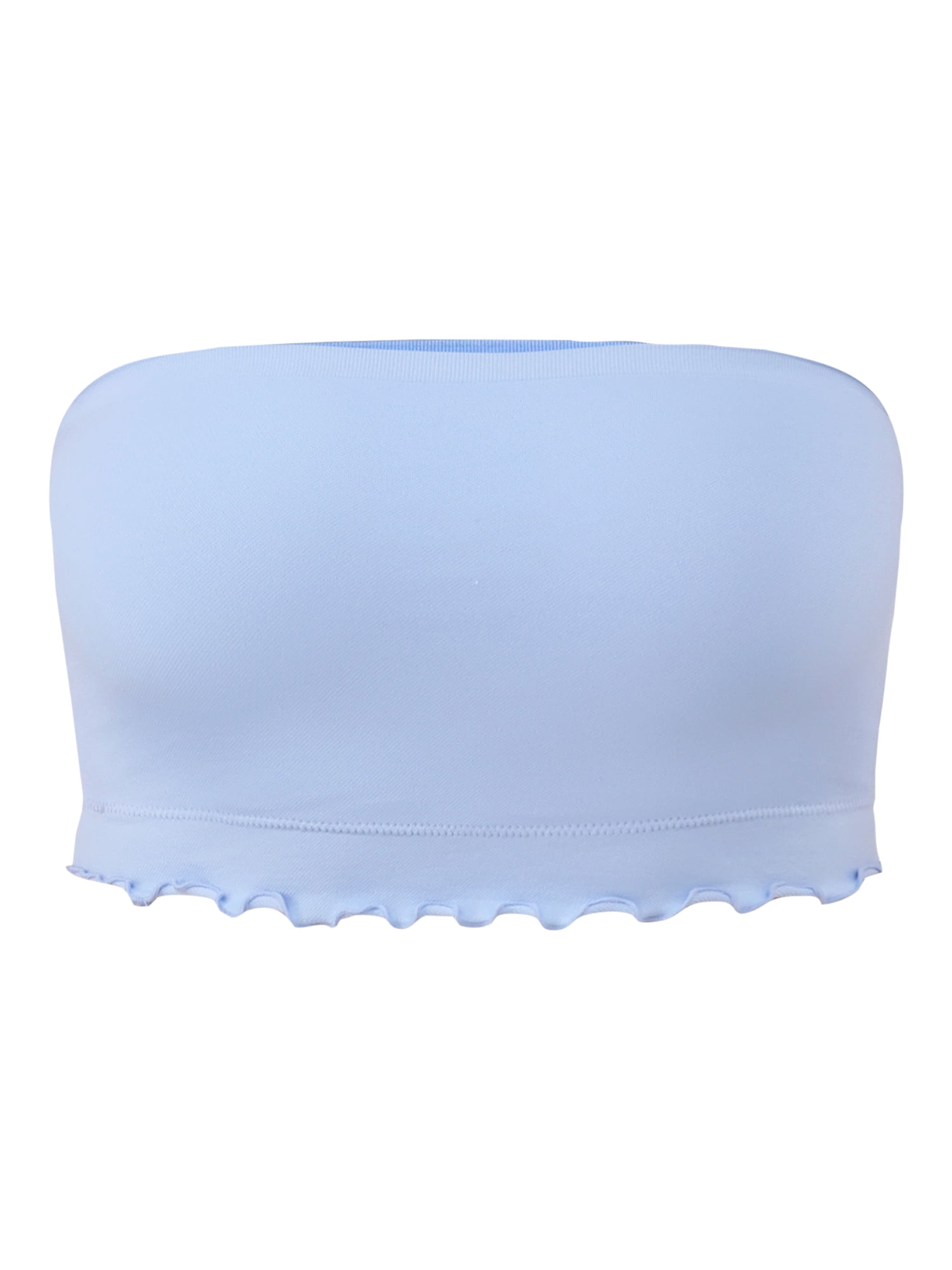 No Boundaries Women's & Women's Plus Ruffle Bandeau, Sizes S-3XL ...