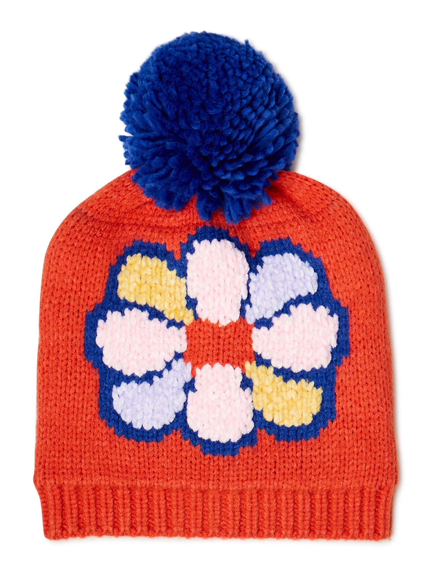 No Boundaries Womens Daisy Beanie - Walmart.com