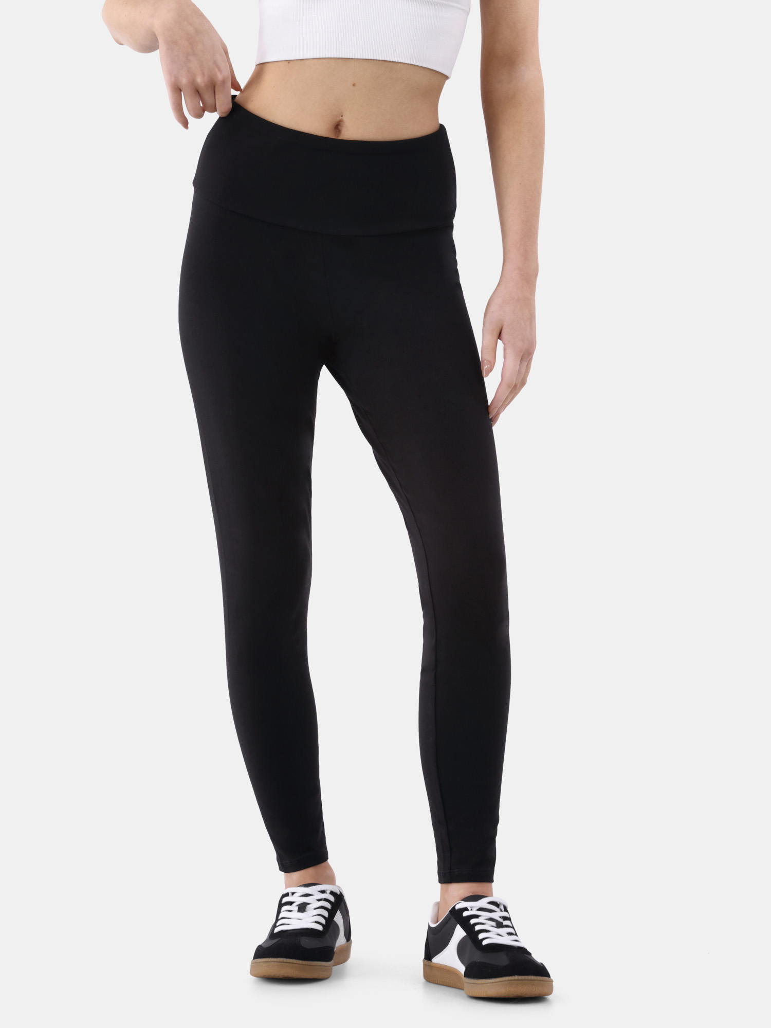 No Boundaries High Rise Leggings, 27” Inseam, 3 Pack, Women’s and Women ...