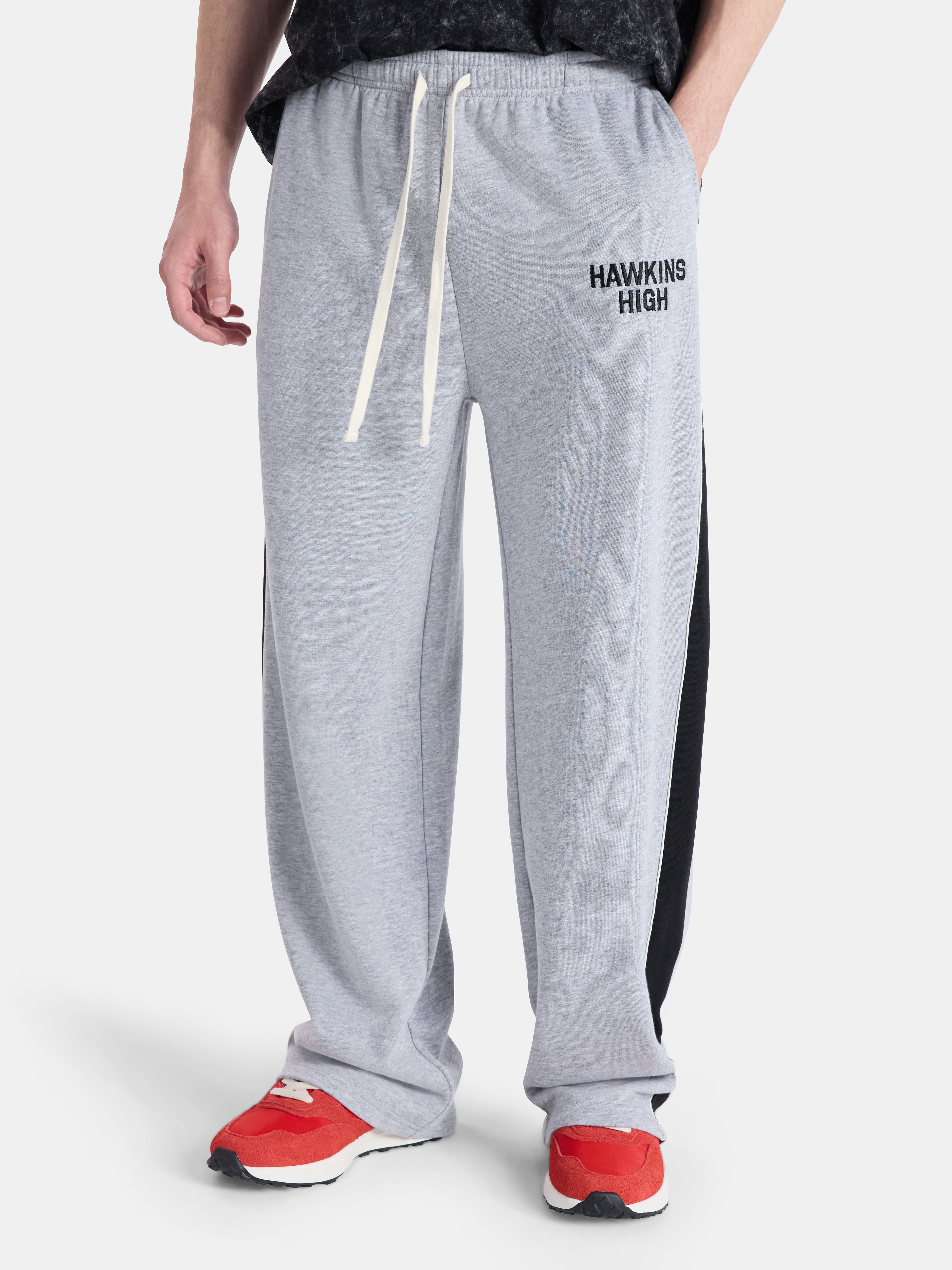 Netflix Stranger Things Hawkins High Sweatpants from No Boundaries, Men ...