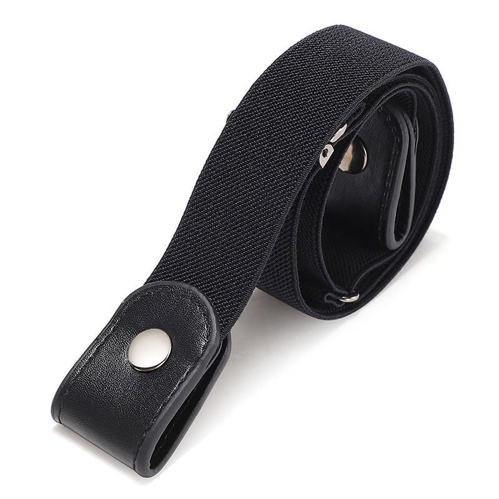 No Buckle Comfortable Elastic Belt,No Buckle Adjustable Waist Belt for ...