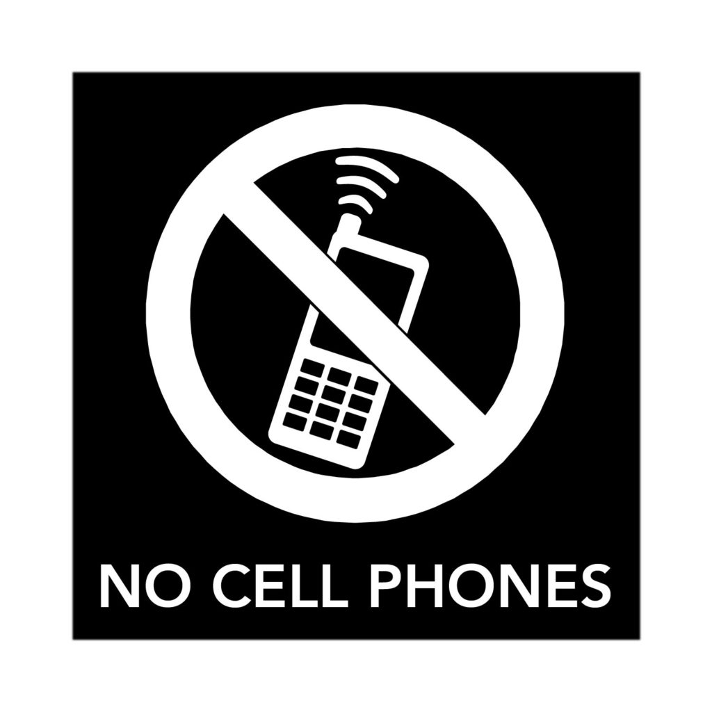 No Cell Phone Signs - Walmart.com