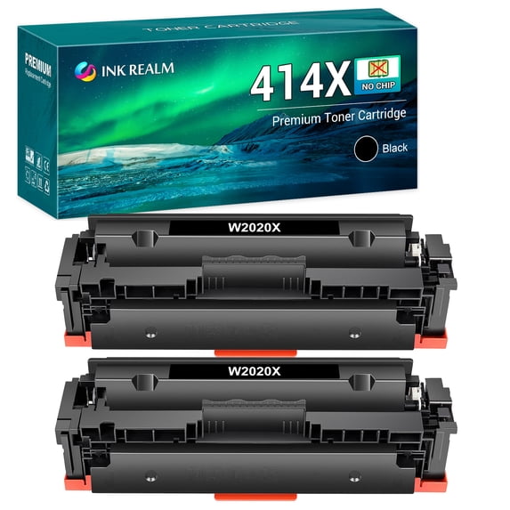 No Chip 414X Toner Cartridge Replacement Compatible for HP W2020X 414X ...