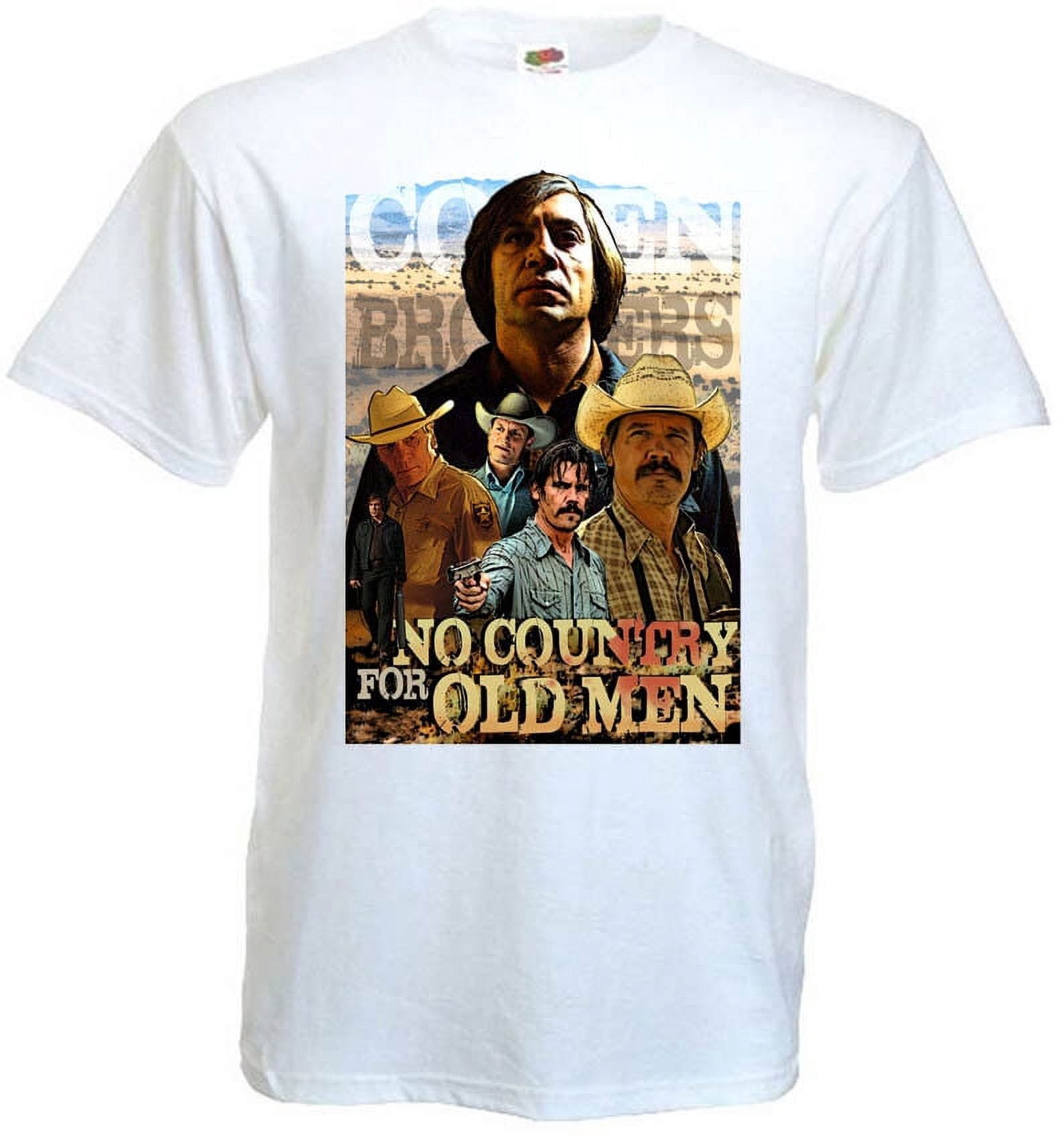 No Country For Old Men v5 T shirt movie poster Coen brothers all sizes ...
