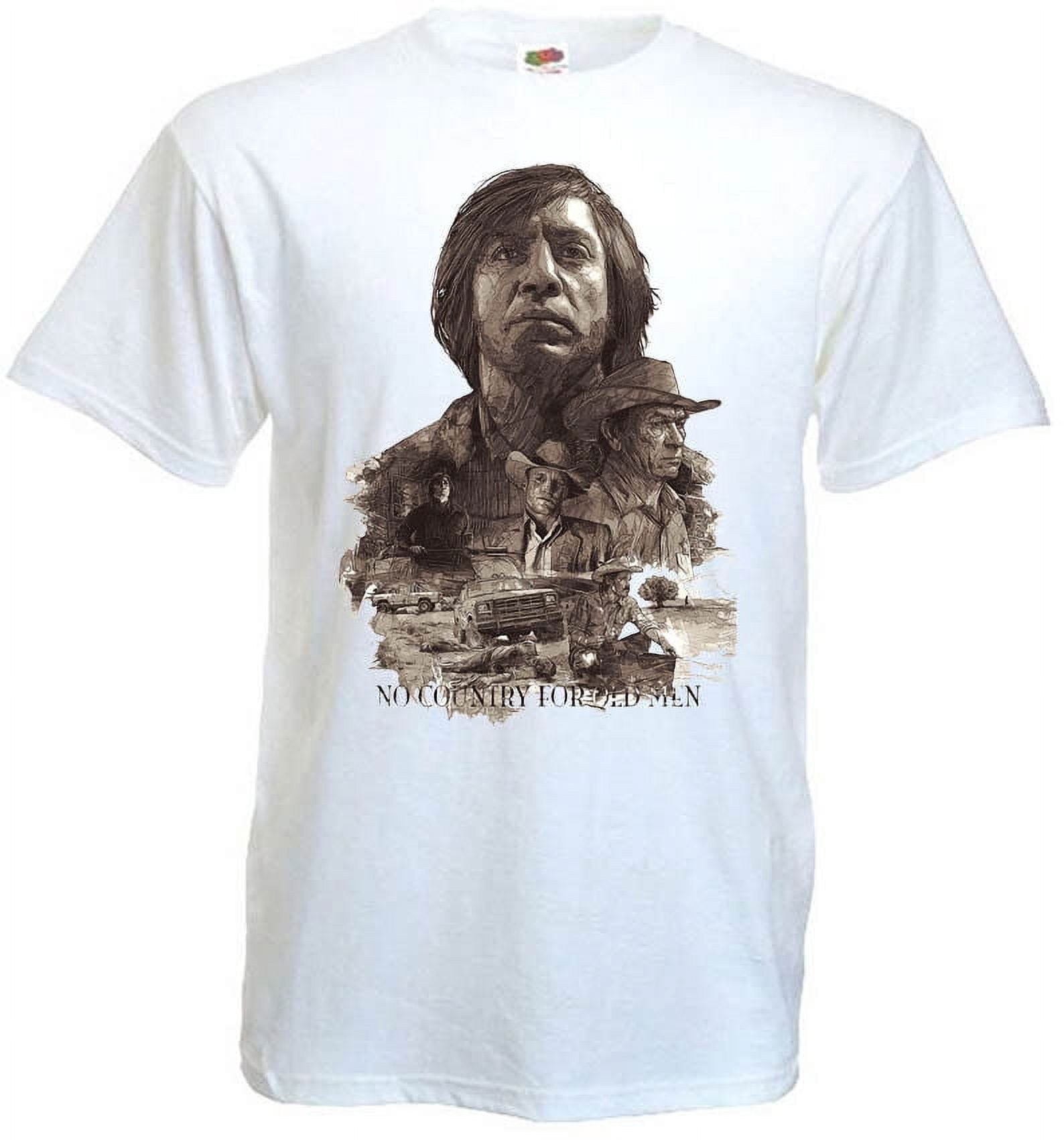 No Country For Old Men v6 T shirt movie poster Coen brothers all sizes ...