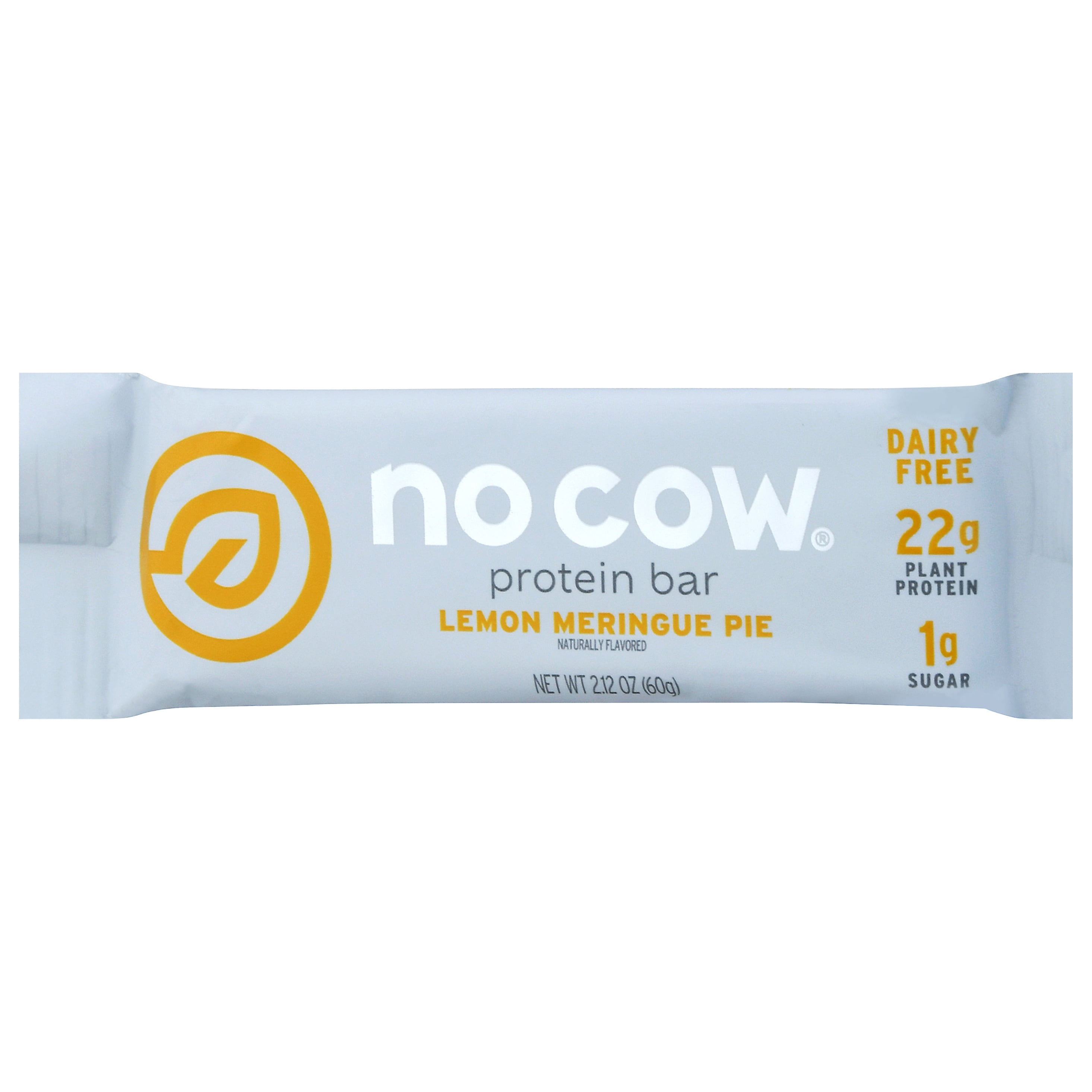 No Cow Protein Bar Lemon Meringue Pie 2.12 oz (Pack Of 12) - Walmart.com