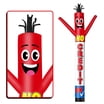 We Are Open Inflatable Tube Man Wacky Wavy Dancing Guy for Outdoor ...