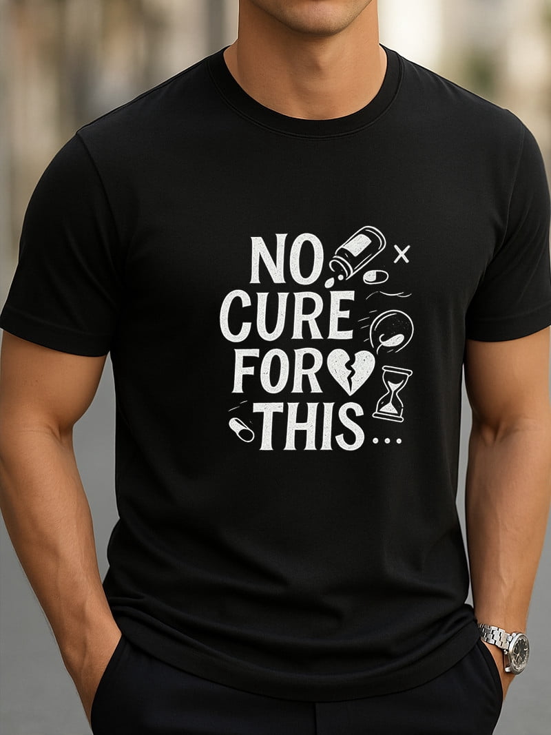No Cure for This T-Shirt Broken Heart Pills Graphic Tee Dark Aesthetic ...