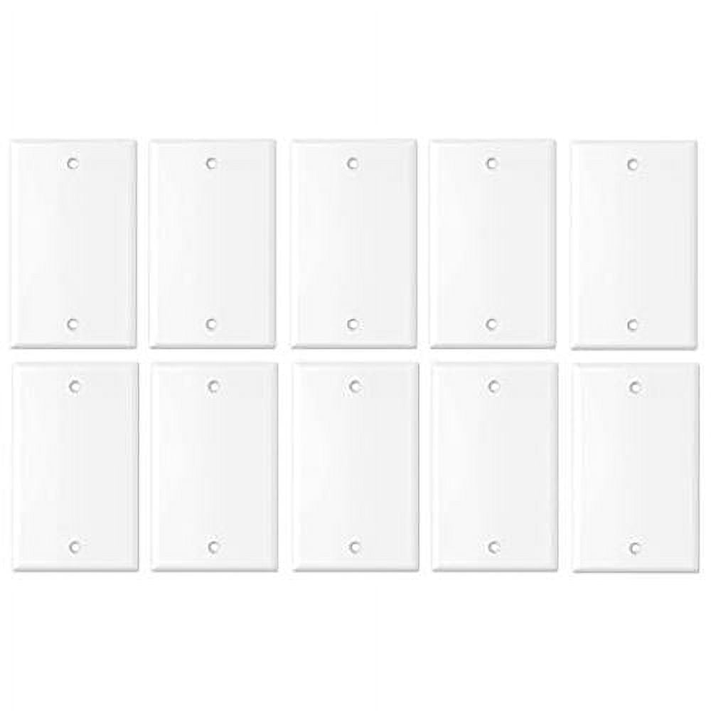 No Device Wall Plate, Blank Receptacle Outlet Cover, Electric Plug ...