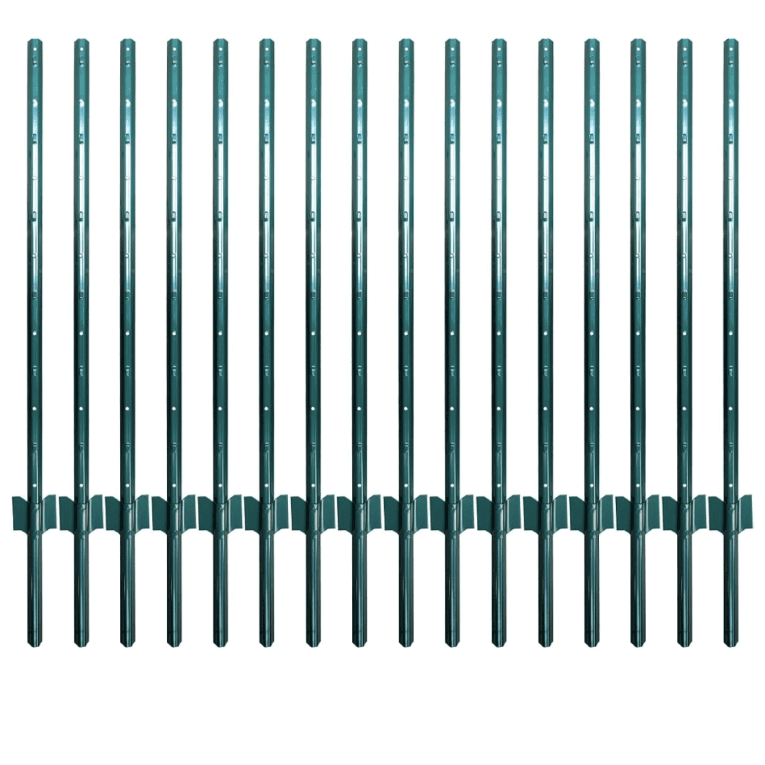 No Dig Garden U Post for Wire Fencing Steel Yard Post, Outdoor Wire ...