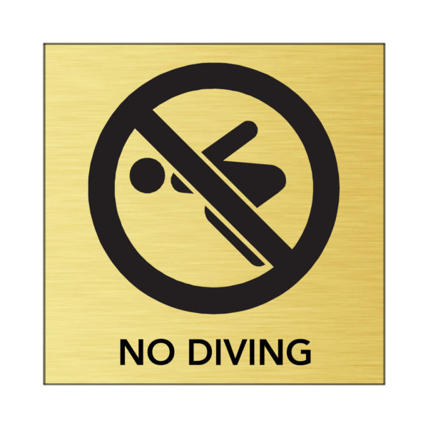 No Diving Signs - Walmart.com
