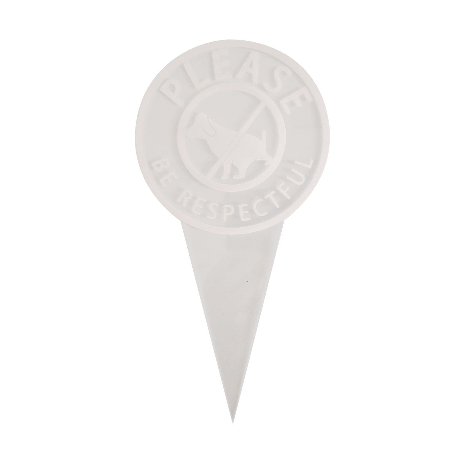 No Dog Poop Sign For Yard With Stake DoubleSided NoPooping Dog Sign ...