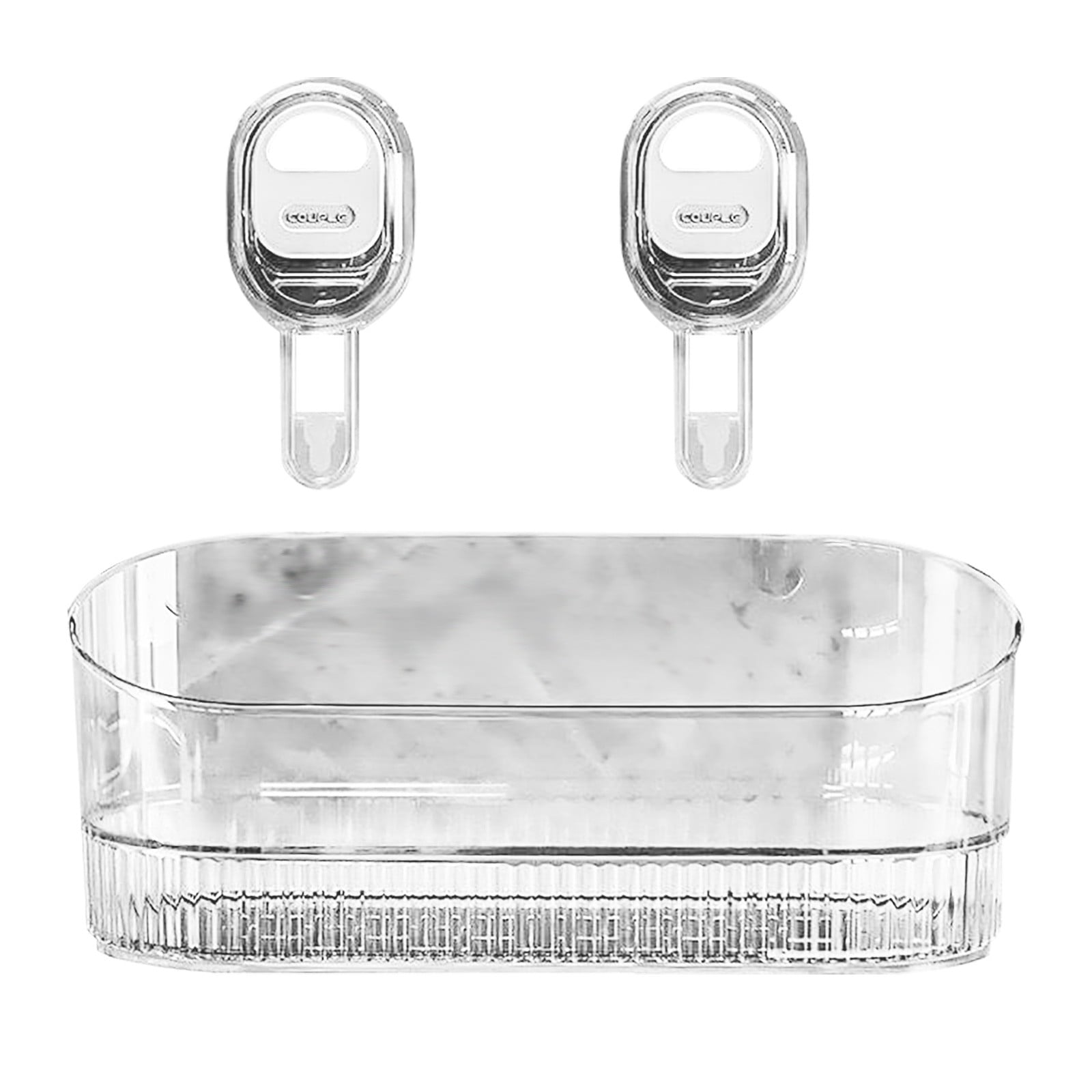 No-Drill Bathroom Suction Storage Box, Large Capacity & Strong Load ...