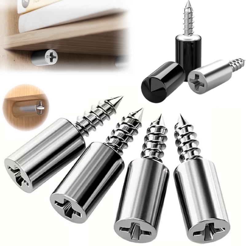 No-Drill Hardened Self-Tapping Screws, 40 Count Self-Tapping Screws ...