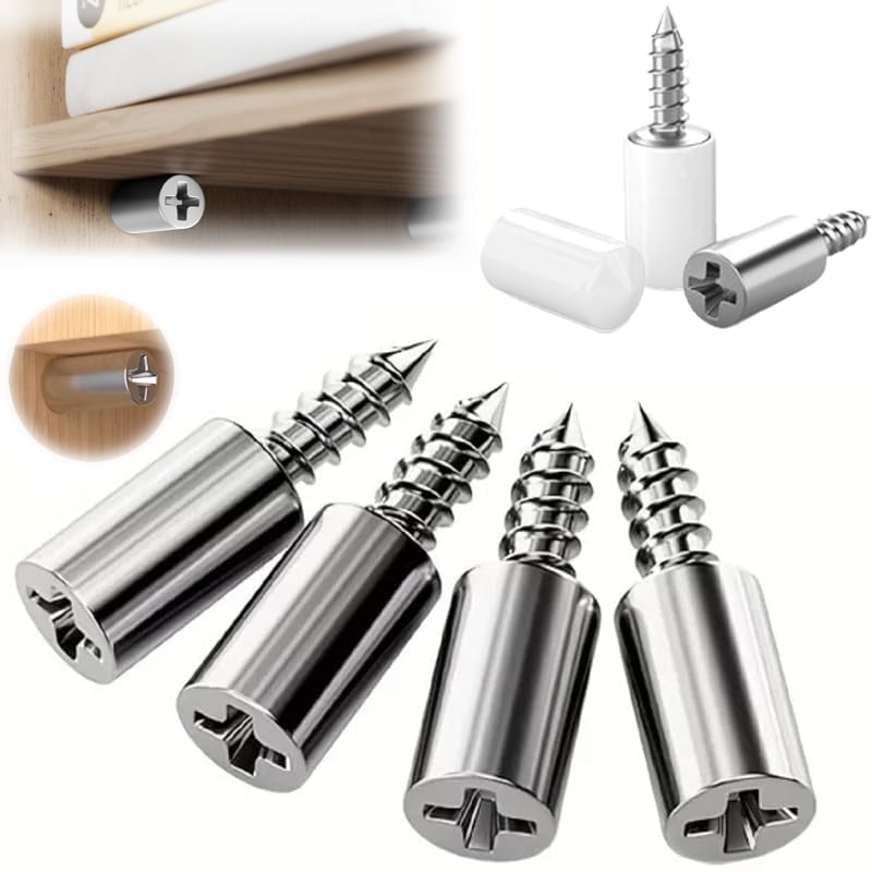 No-Drill Hardened Self-Tapping Screws, 40 Count Self-Tapping Screws ...