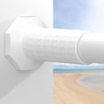 No-Drill Heavy-Duty Telescopic Tension Curtain Rod, Adjustable Rod for ...