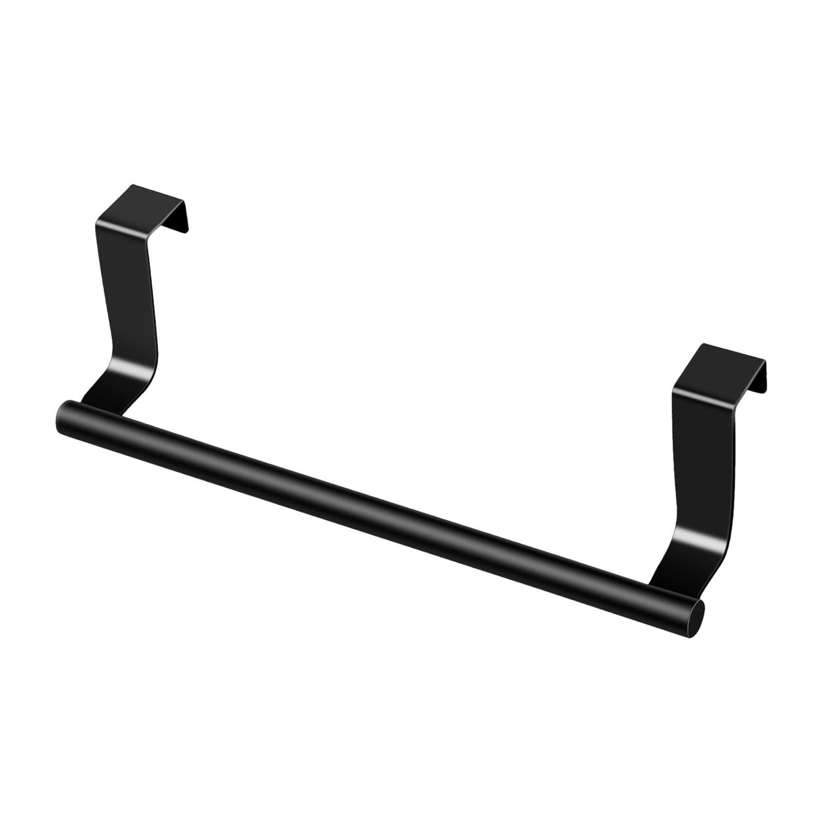 No Drill Stainless Steel Towel Rack Bathroom Single Rod Hanger With ...