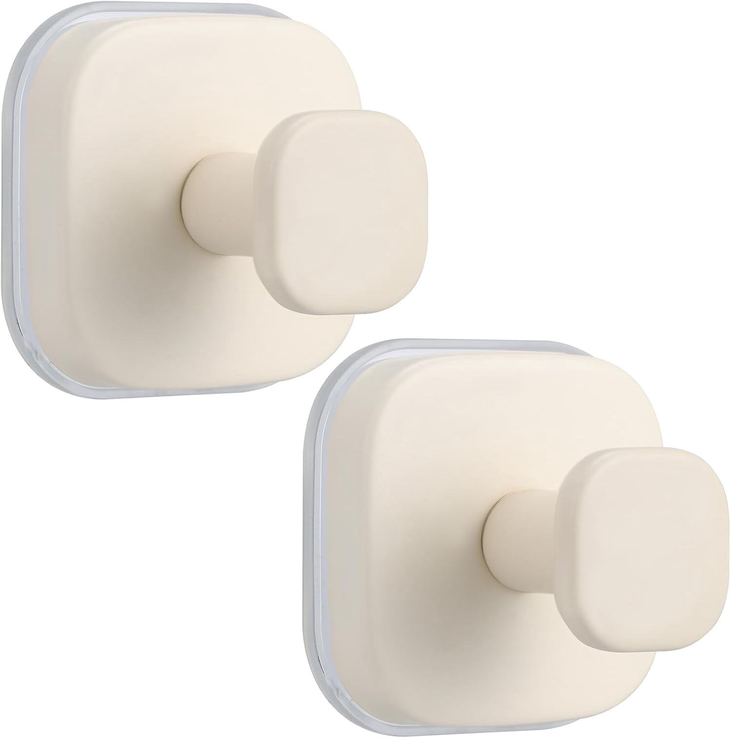 No-Drill Suction Cup Hooks, Towel, Robe, Loofah, Coat Hook for Glass ...