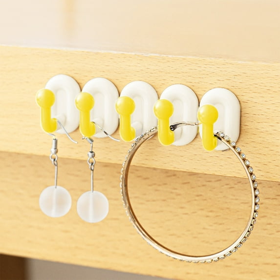 No Drill Wall Hooks, Adhesive and Removable Hooks for Damage Free ...