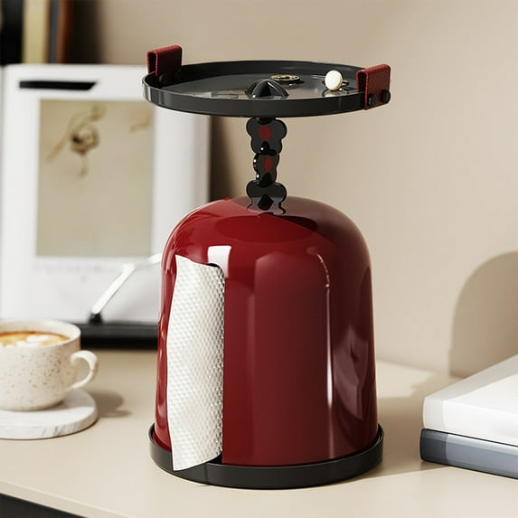 No Drill Waterproof Tissue Box Cover | Plastic Desktop Organizer ...