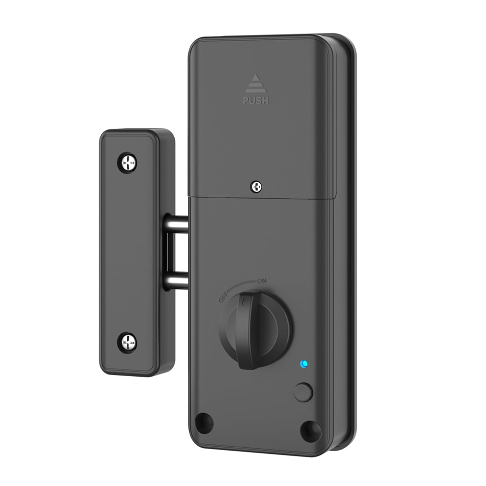 No Drilling Smart Tuya App Bluetooth Indoor Invisible Lock for Wooden Door Electronic 13.56 IC ...