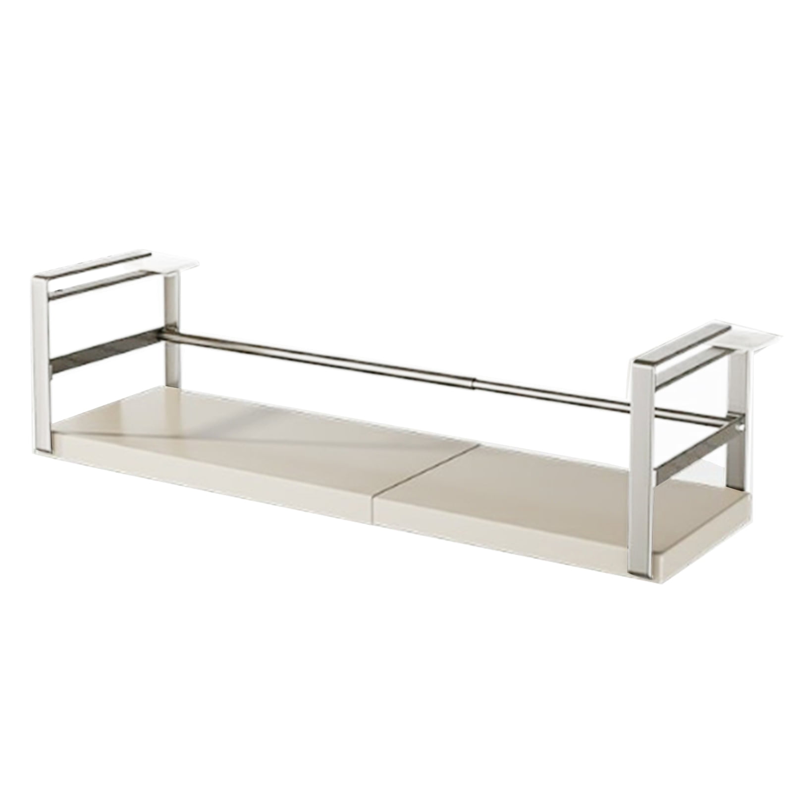 No Drilling Storage Rack Easy Install Hanging Shelf Expandable under ...
