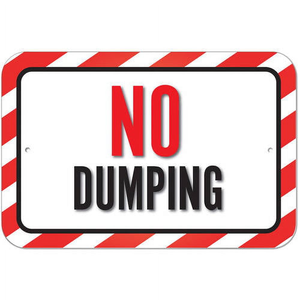No Dumping Sign - Walmart.com
