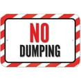 No Dumping Sign - Walmart.com