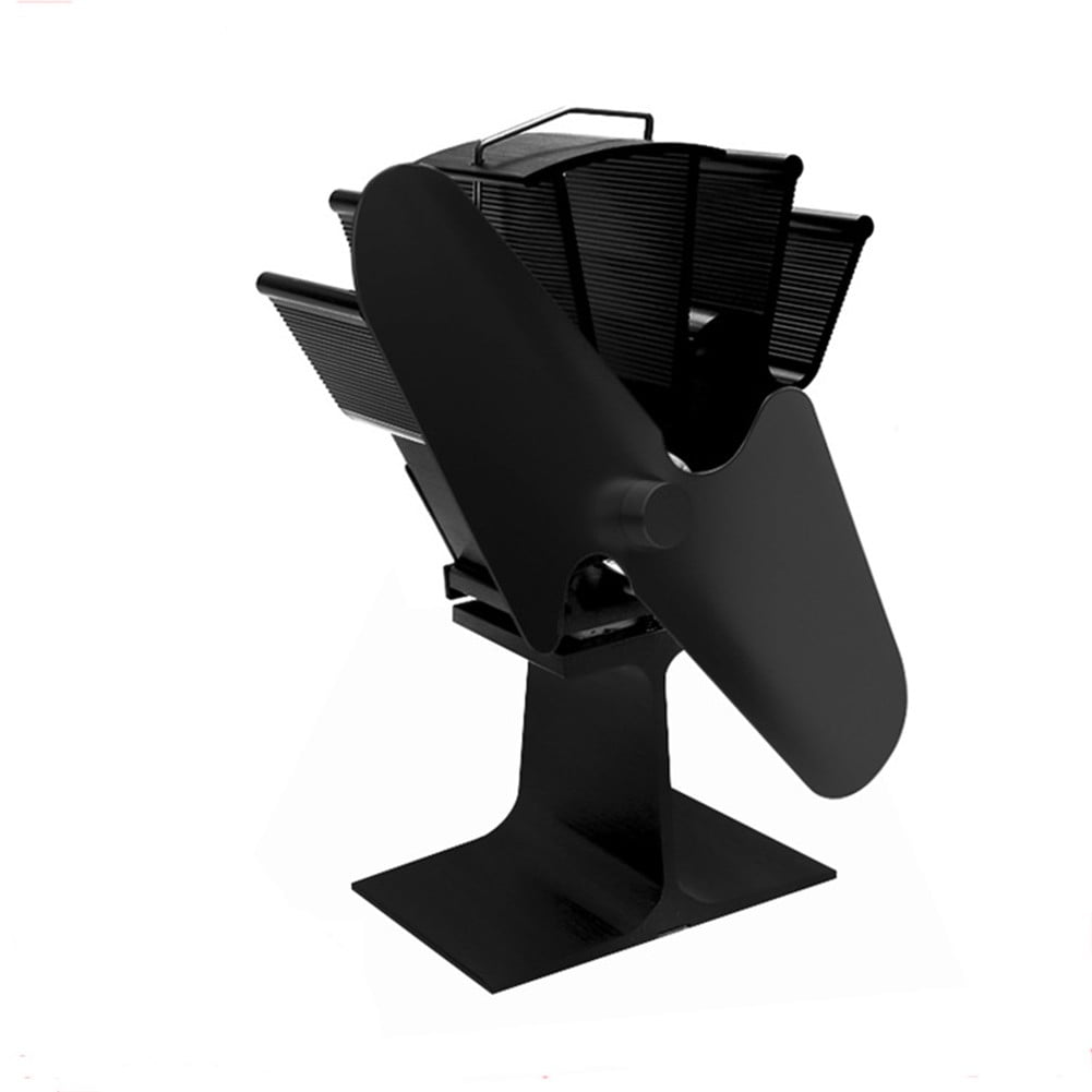 No Electricity Needed Fireplace Heat Powered Fan Non Electric Stove Fan ...