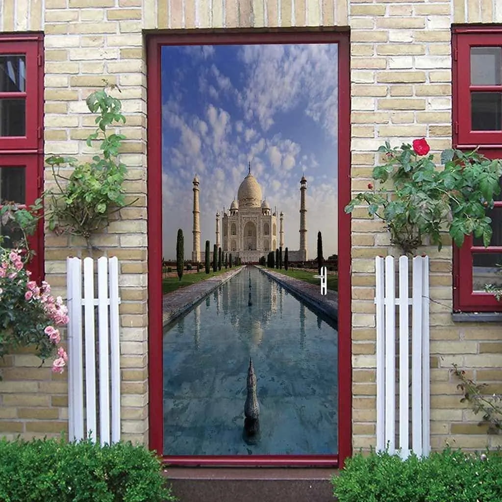 No Entry Blood Door Sticker Home r Self Stick Wallpaper Waterproof ...