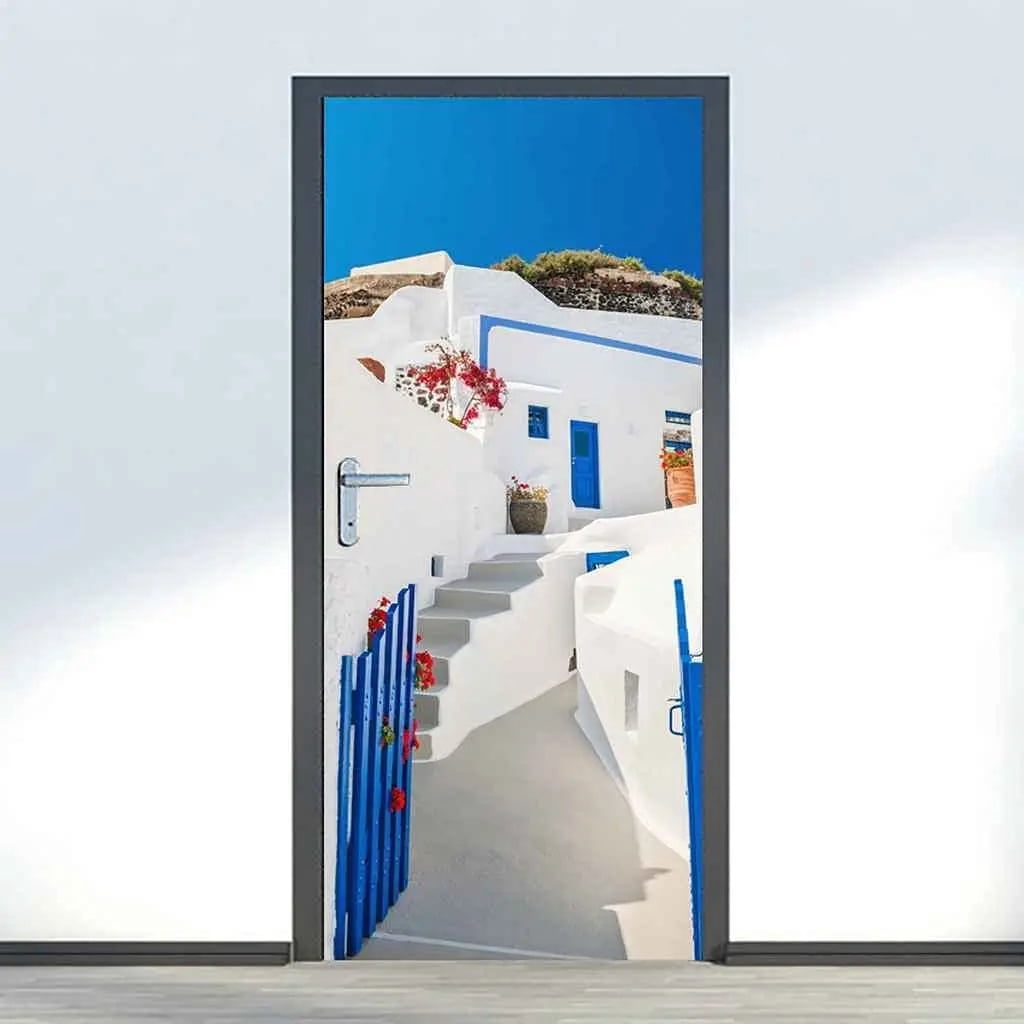 No Entry Blood Door Sticker Home r Self Stick Wallpaper Waterproof ...