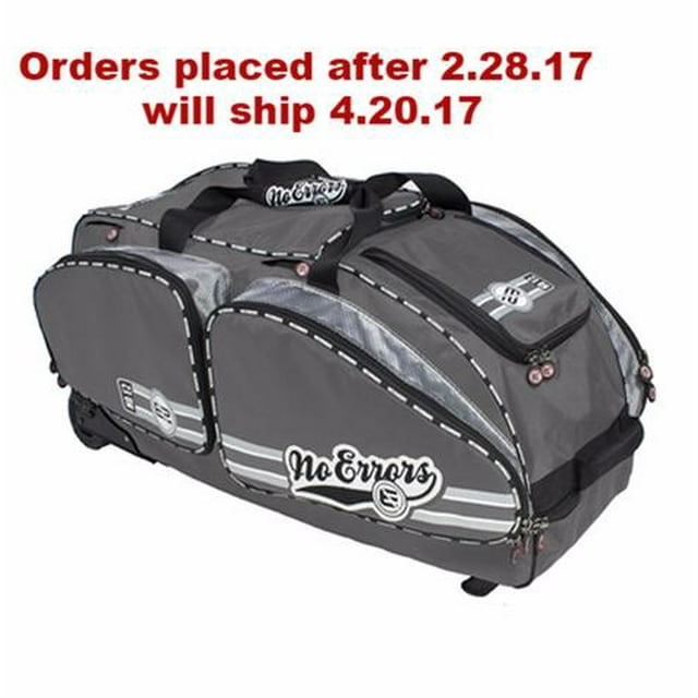 No Error Sports Dinger Baseball Bat Bag with Wheels - Spacious 15 ...