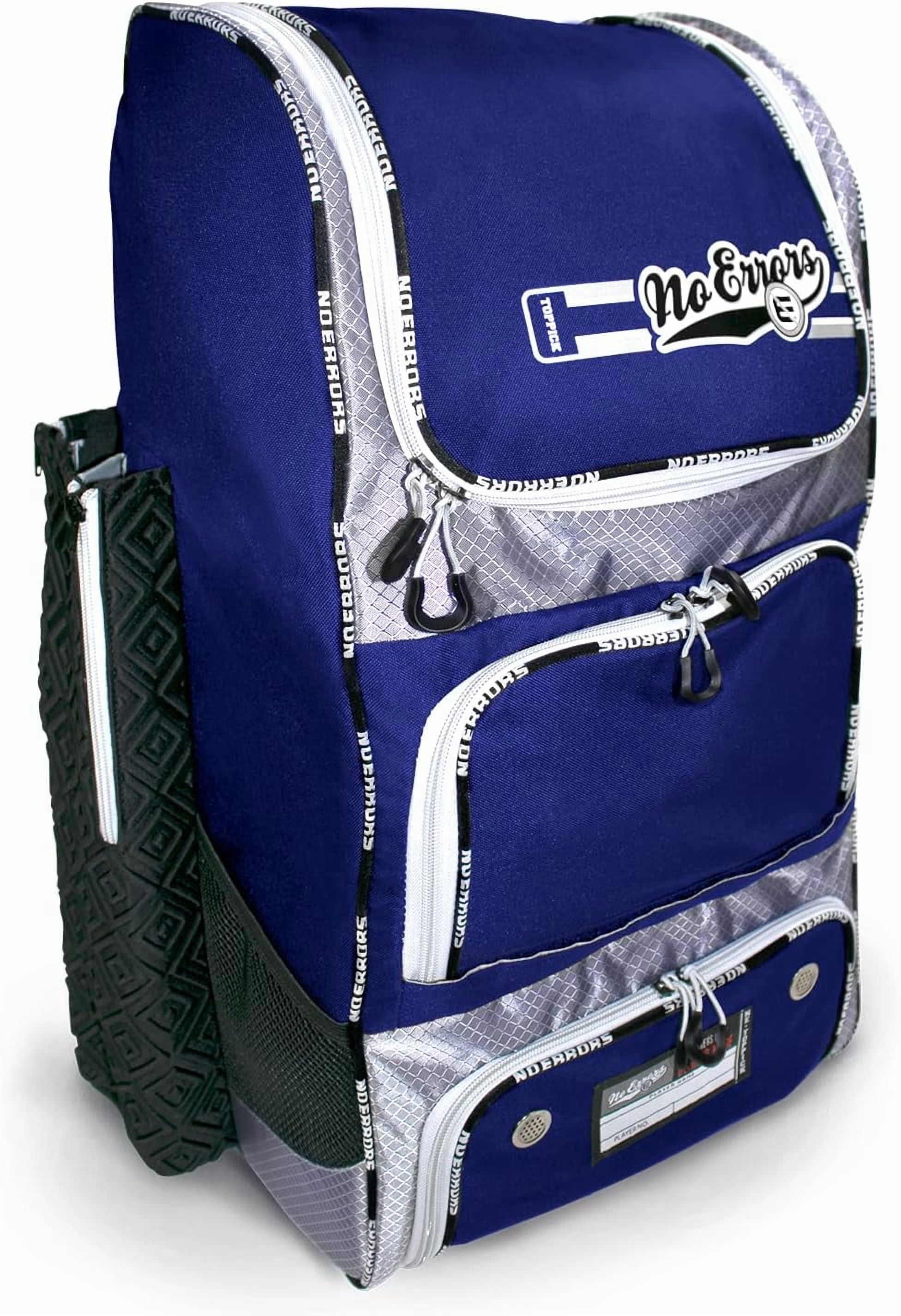 No Errors Top Pick Baseball Backpack for Kids - Heavy Duty Youth ...