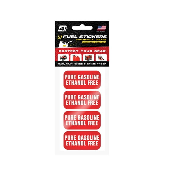 No Ethanol Sticker - Fuel Identification Labels by Fuel Stickers | 2x1 ...