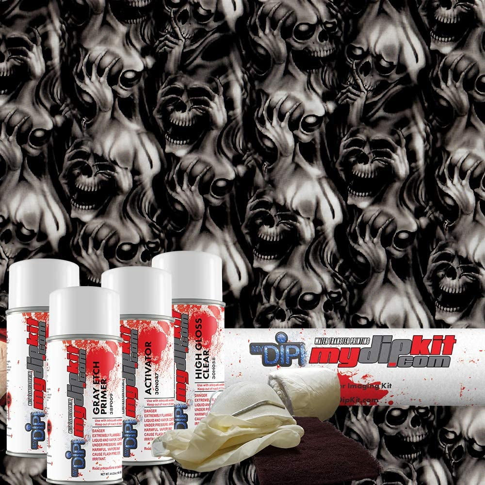 No Evil Hydrographics Kit MyDipKit - My Dip Kit - DD-994-Water Transfer Printing Kit (Entry ...