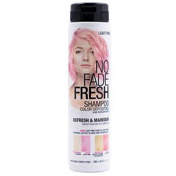 No Fade Fresh Color Depositing Shampoo LIGHT PINK 6.4 fl oz - Walmart.com