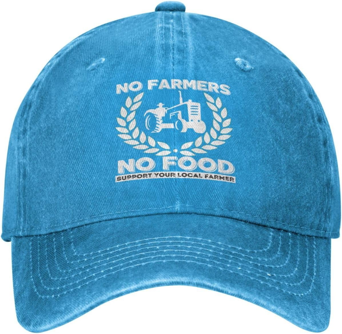No Farmers No Food Hat No Farms No Life Future Support Your Local ...