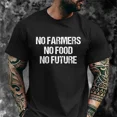 No Farmers No Food No Future T-Shirt | Support Agriculture & Local ...