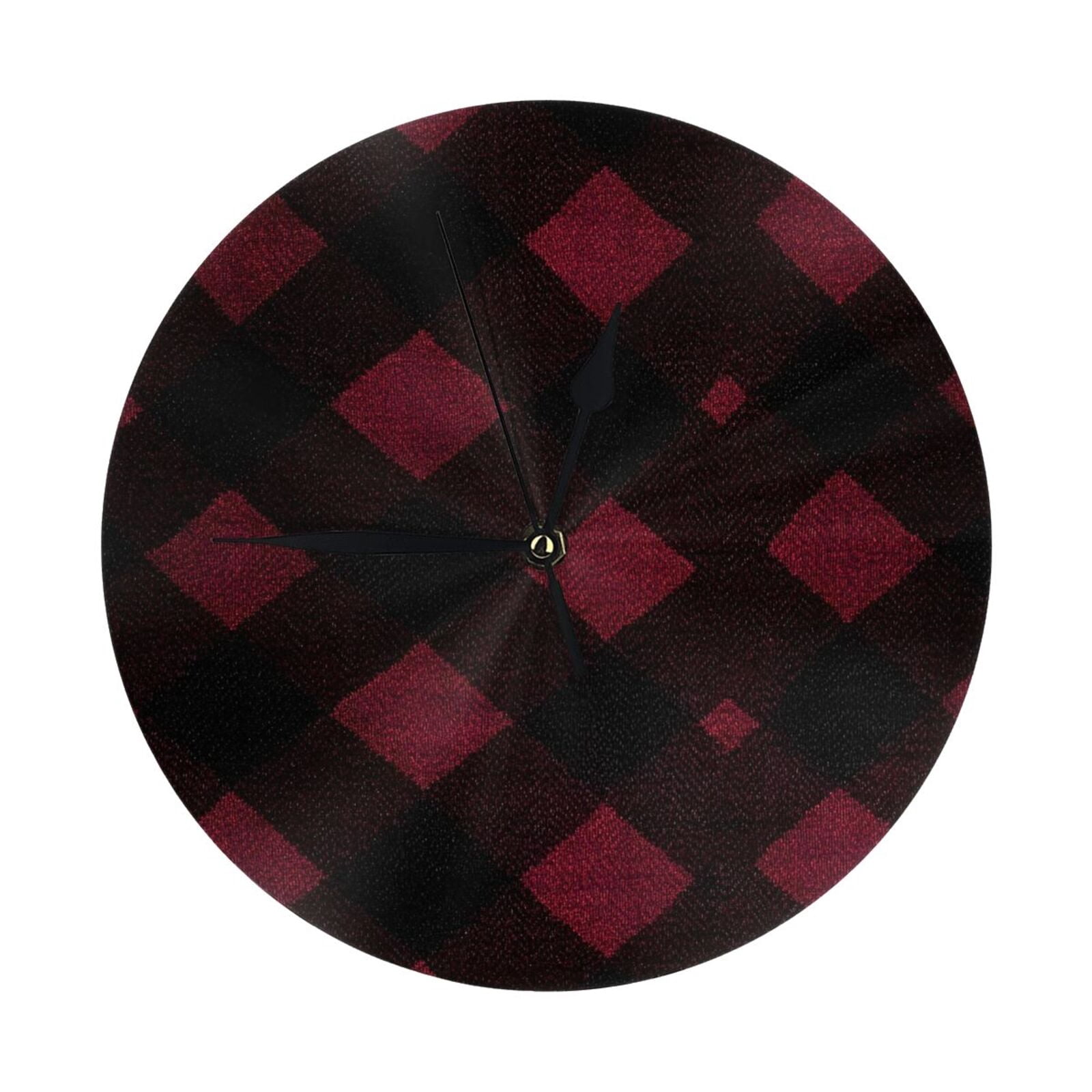 No Frame No Glass Cover Round Wall Clock 9.84in With Tripod For Office ...