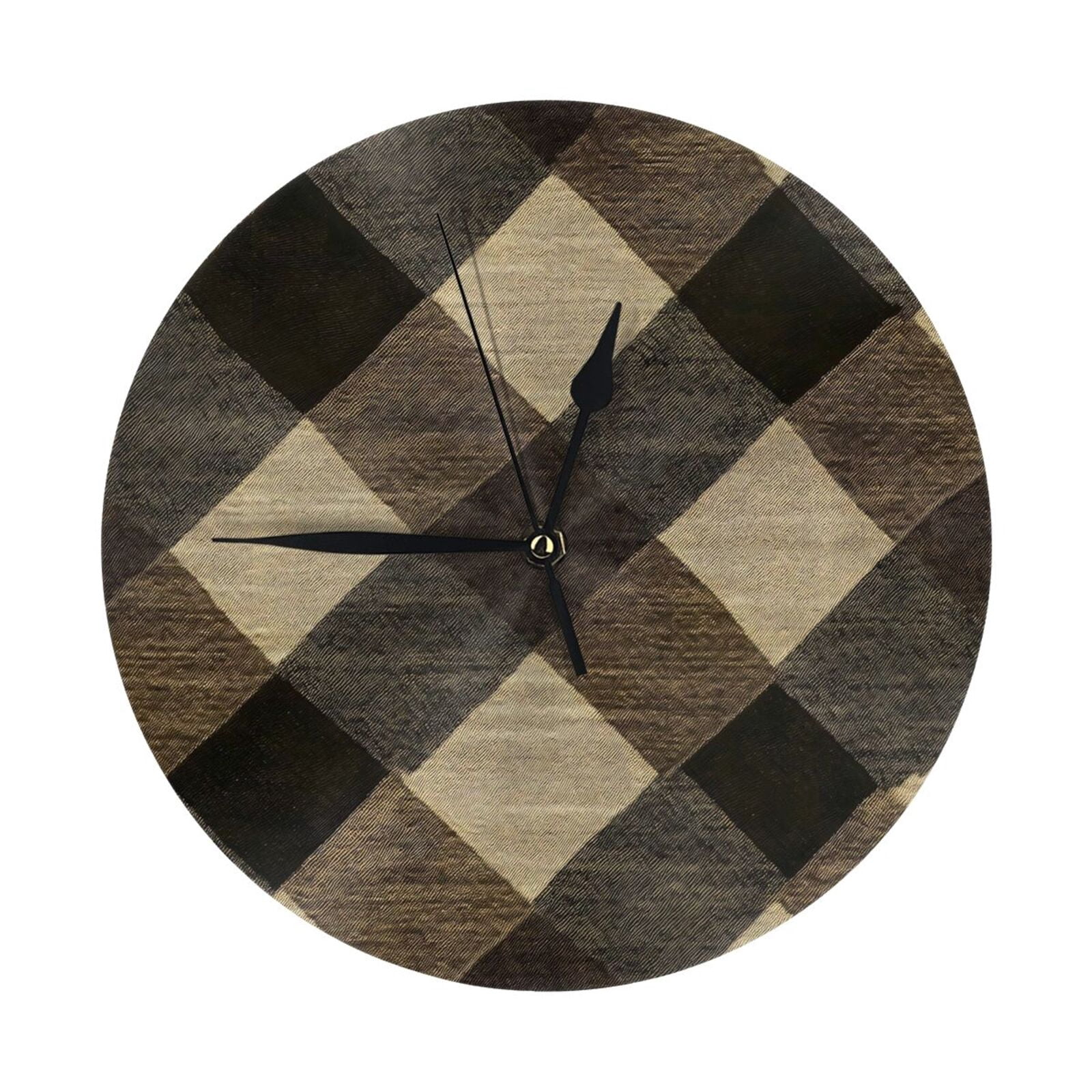 No Frame No Glass Cover Round Wall Clock 9.84in With Tripod For Office ...